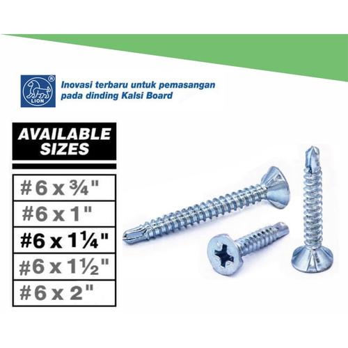 Jual Sekrup GRC SDS / kalsiboard / Calci Screw 6 X 1 - Kab. Tangerang ...