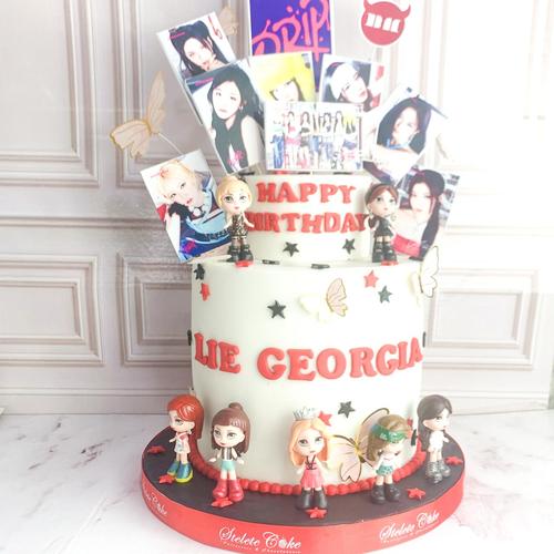 Promo Kue Ulang Tahun/Birthday cake/Kue Ultah Tema baby monster/Kue ...