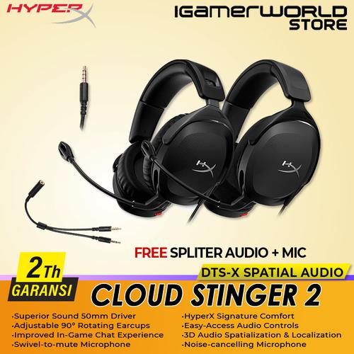 Promo HyperX Cloud Stinger 2 / Stinger 2 Core Multiplatform DTSx Spatial Audio Wired Gaming ...