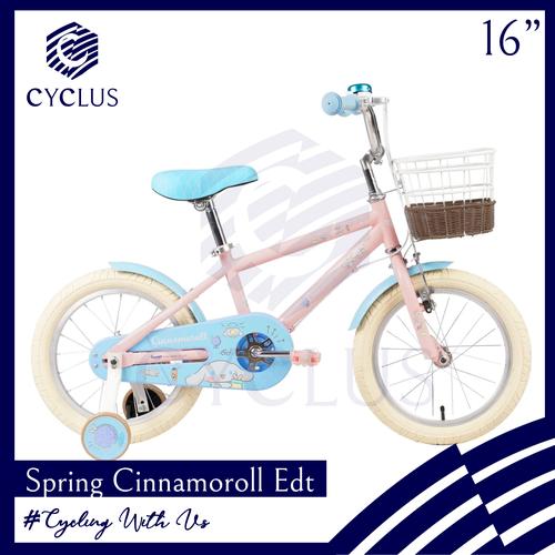 Jual Sepeda Anak Perempuan Element Spring Cinnamoroll Keranjang Ukuran ...