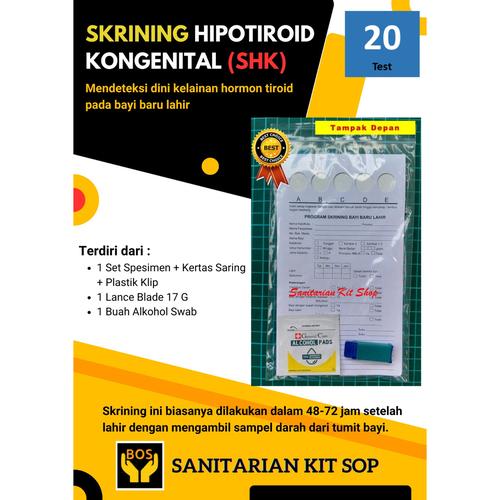 Jual Kertas SHK KIT / Kertas Speciment SHK Kit / Skrining Hipotiroid ...