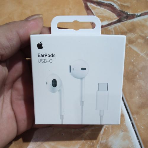 Jual earpods headset USB C type C iPhone 15 pro max original - Jakarta ...