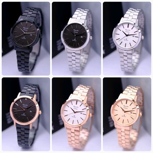 Jual JAM TANGAN WANITA ALEXANDRE CHRISTIE AC 1007 AC1007 STAINLESS ...