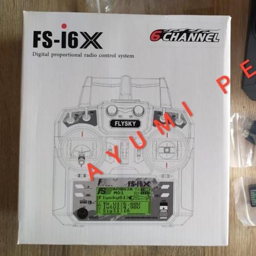 Jual remote flysky fs-i6x 10ch - Remote&receiver - Kota Depok ...