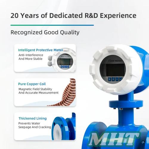 Jual electromagnetic flowmeter 3 inch Flow meter Electromagnetic DN 80 ...