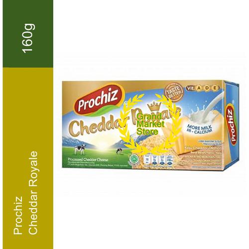 Jual Keju PROCHIZ Cheddar Royale 160 gr - SIngle Processed Cheddar ...