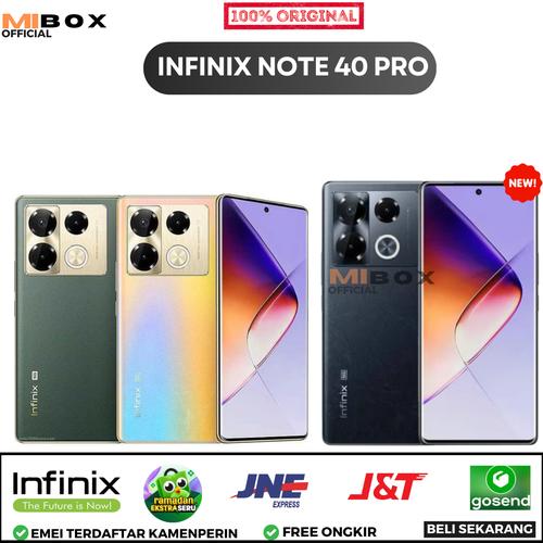 Jual INSTANT Infinix Note 40/ 5G Pro 8/256 Garansi Resmi 1 Tahun ...