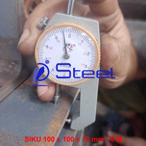 Jual Besi SIKU 100 x 100 x 10 mm - 6 M - 100X100X8.0mm - Jakarta Barat ...