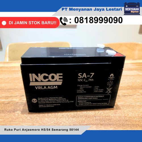 Jual Baterai UPS Incoe VRLA AGM 12V 7AH - Kota Semarang - APC Center ...