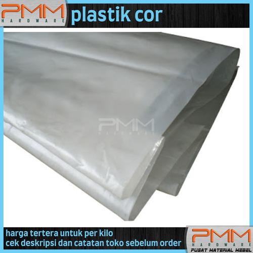 Jual plastik pe cor bening roll bangunan meteran - 1kg - Kab. Tangerang ...