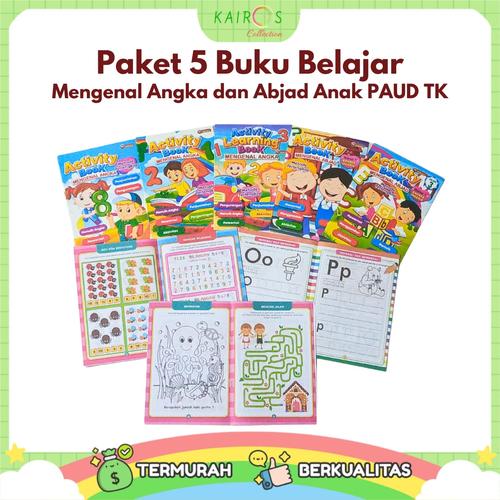 Jual Buku Edukasi Aktivitas PAUD TK Isi 5 Pcs Activity Book - Kota ...