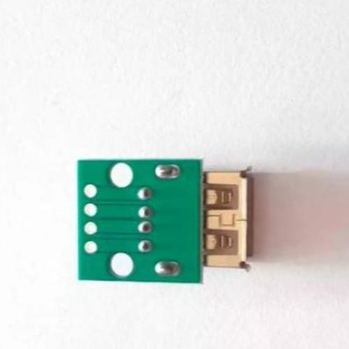 Jual USB Female Type A to PCB USB BREAKOUT USB to DIP Connector ...