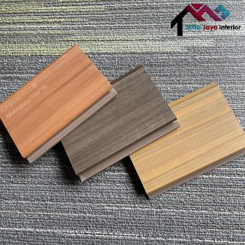 Jual wpc wall cladding outdoor motif kayu / Lembar Plafon - Ebony ...