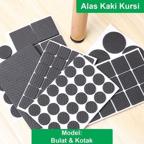 Jual Alas Kaki Kursi Meja Lemari Kulkas EVA Pad Model Kotak Bulat Anti Selip - 16pcs Bulat ...