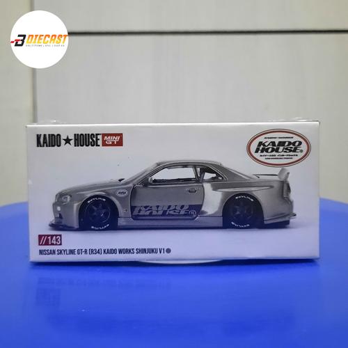 Jual KHMG143 - Kaido House Mini GT Nissan Skyline GT-R (R34) Kaido ...