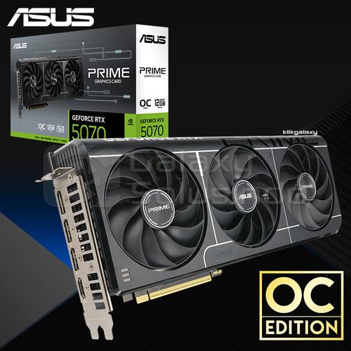 Promo ASUS GeForce RTX 5070 PRIME 12GB OC GDDR7 - VGA RTX5070 DDR7 ...