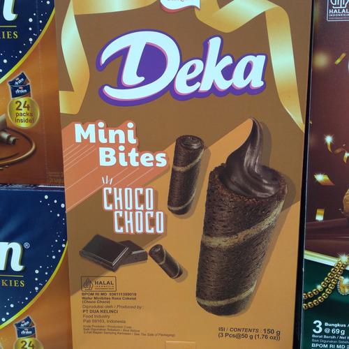 Jual Dua Kelinci-Deka Mini Bites Choco Choco 150gr-Wafer Minibites rasa ...