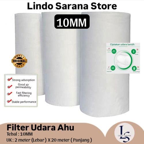 Promo Busa Dacron Ukuran 10mm x 2m x 20m | Filter Ahu | Filter Udara ...
