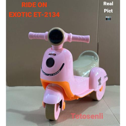 Jual mainan motor dorong anak manual EXOTIC ET-2134 sepeda balance ride ...