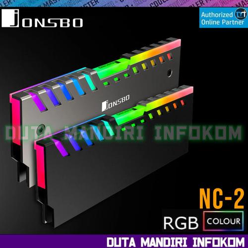 Jual Jonsbo NC-2 - Ram Module Heatsink Radiator RGB Light Desktop ...