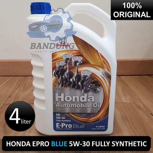 Promo Oli Mobil Honda E-Pro Epro Blue 5W-30 SN GF-5 4 LITER - Kota ...