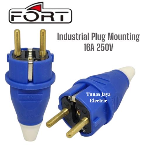 Jual Plug Industri / Steker 2Phase 2Pole 16A/250V FORT - Kota Surabaya ...
