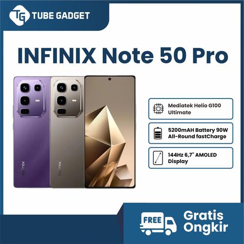 Promo Infinix Note 50 Pro 8/256GB [+8GB Extended RAM] NFC Original ...