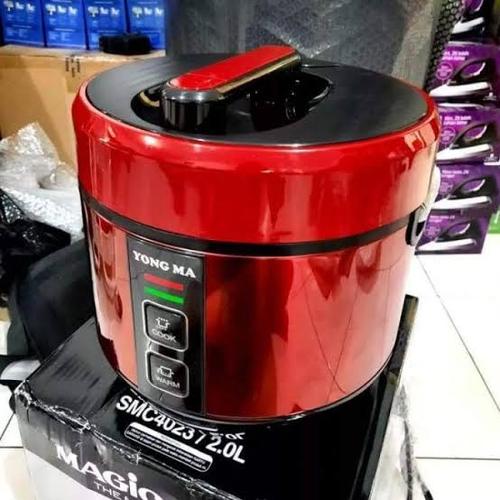 Jual Magic Com YongMa 2 Liter SMC 4023 RED MERAH 2L YONG MA RICE COOKER ...