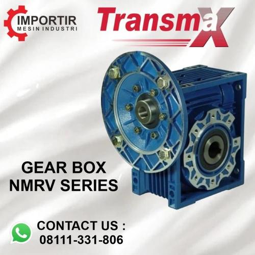 Jual Gearbox worm gear Transmax NMRV 110 RATIO 1:7.5 - 1:100 GEAR BOX ...