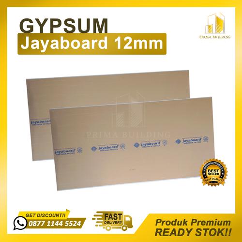 Jual Gypsum Jayaboard 12mm / Gipsum Jaya 12 mm / Jayaboard Sheetrock ...