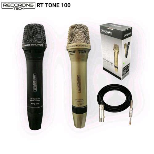 Jual Mic Recording Tech RT TONE 100 Microphone Kabel Professional RT ...