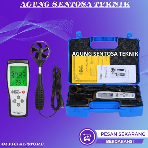Jual Anemometer Smart Sensor Certificate Calibration Meter Angin AS836 ...