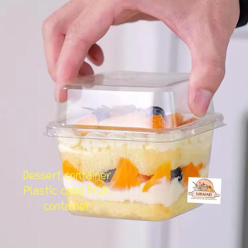 Jual Mika Kotak no(6) 9x9x8 cm 10Pc Dessert box fruit box container ...