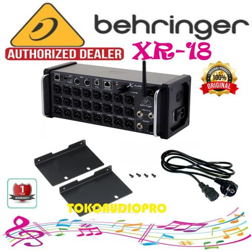 Jual Behringer X AIR XR18 Digital Rackmount Mixer Audio Interface ...