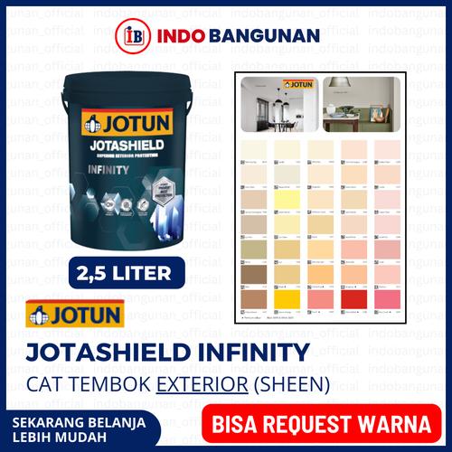 Jual CAT TEMBOK EXTERIOR JOTUN JOTASHIELD INFINITY 2.5LT / BISA REQUEST ...
