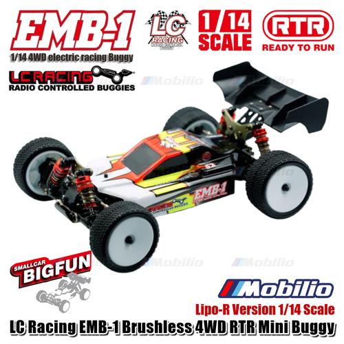 Jual LC Racing EMB-1 Brushless 4WD Mini Buggy Lipo-R Version 1/14 Scale ...