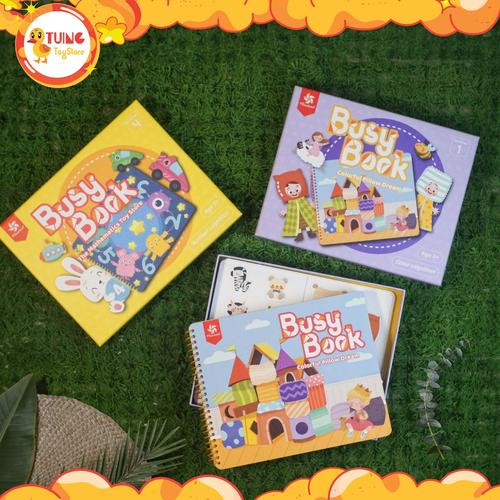 Jual Education Toys Toddler Mainan Edukasi Anak | Busy Book Level 1 ...