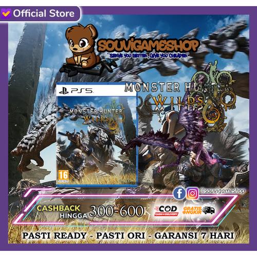 Promo PS5 Monster Hunter Wilds / Monster Hunter Wild / MH Wild / Monster Hunter PS5 - GAME ONLY ...