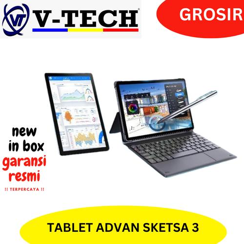 Jual TABLET ADVAN SKETSA 3 (OCTA CORE T606/6GB/128GB/10.1 INCH/6000MAH ...