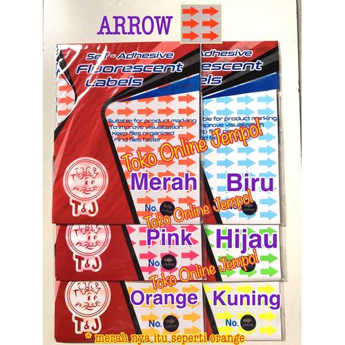 Jual ARROW Panah label tom and jerry Warna Sticker Tom and Jerry ...