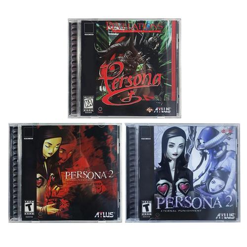Jual PV004 PS1 Persona Series With Manual Copy Disc Game Black Bottom ...