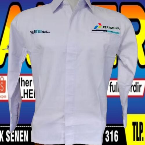 Jual kantong 1 kemeja Pertamina baju Pertamina seragam Pertamina pdh ...