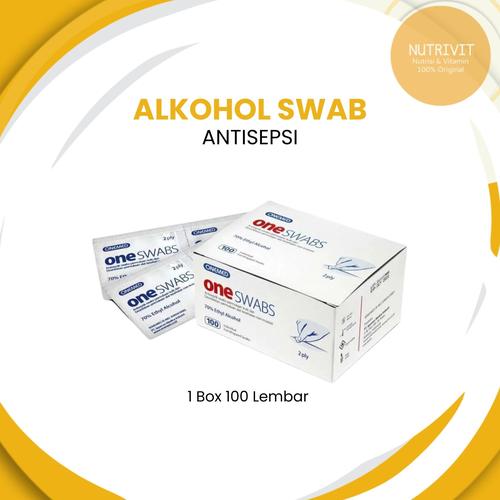 Jual OneSwabs. One Med alcohol swab. Alkohol Oneswab - Kota Surabaya ...