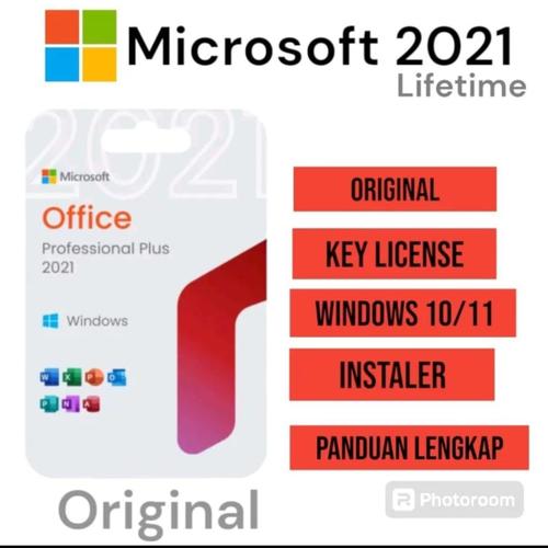 Promo Microsoft Office 2021 Profesional Plus Key Original Lisensi ...