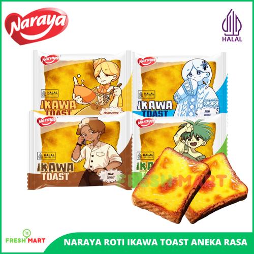 Promo Naraya Ikawa Toast Roti Panggang Viral Rasa Coklat, Cheese ...