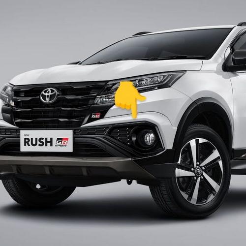 Jual BODY KIT Spoiler Bodykit Bemper depan all new Rush GR 2024 up ...