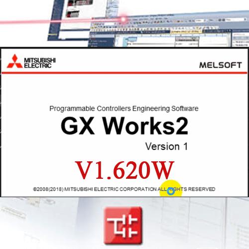 Jual Software PLC Mitsubishi Gx Works 2 Terbaru Versi 1.620W Full - DVD ...