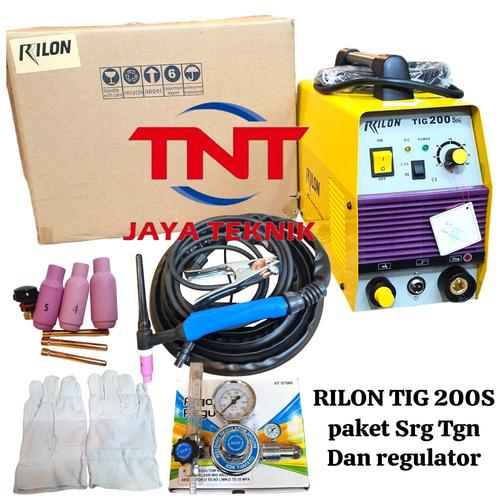 Jual MESIN LAS ARGON RILON TIG 200S TRAVOLAS INVERTER RILON TIG 200 ...