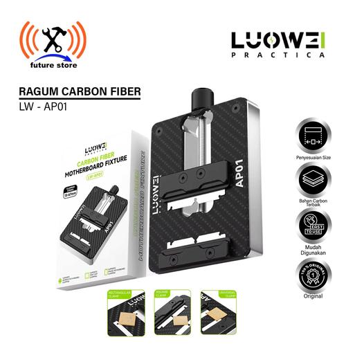 Jual LUOWEI LW-AP01 PCB HOLDER Carbon Fiber Motherboard Fixture ...