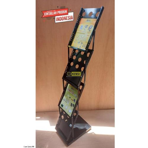 Jual New RAK DISPLAY / RAK BROSUR / RAK MAJALAH / RAK PAMERAN PORTABLE ...